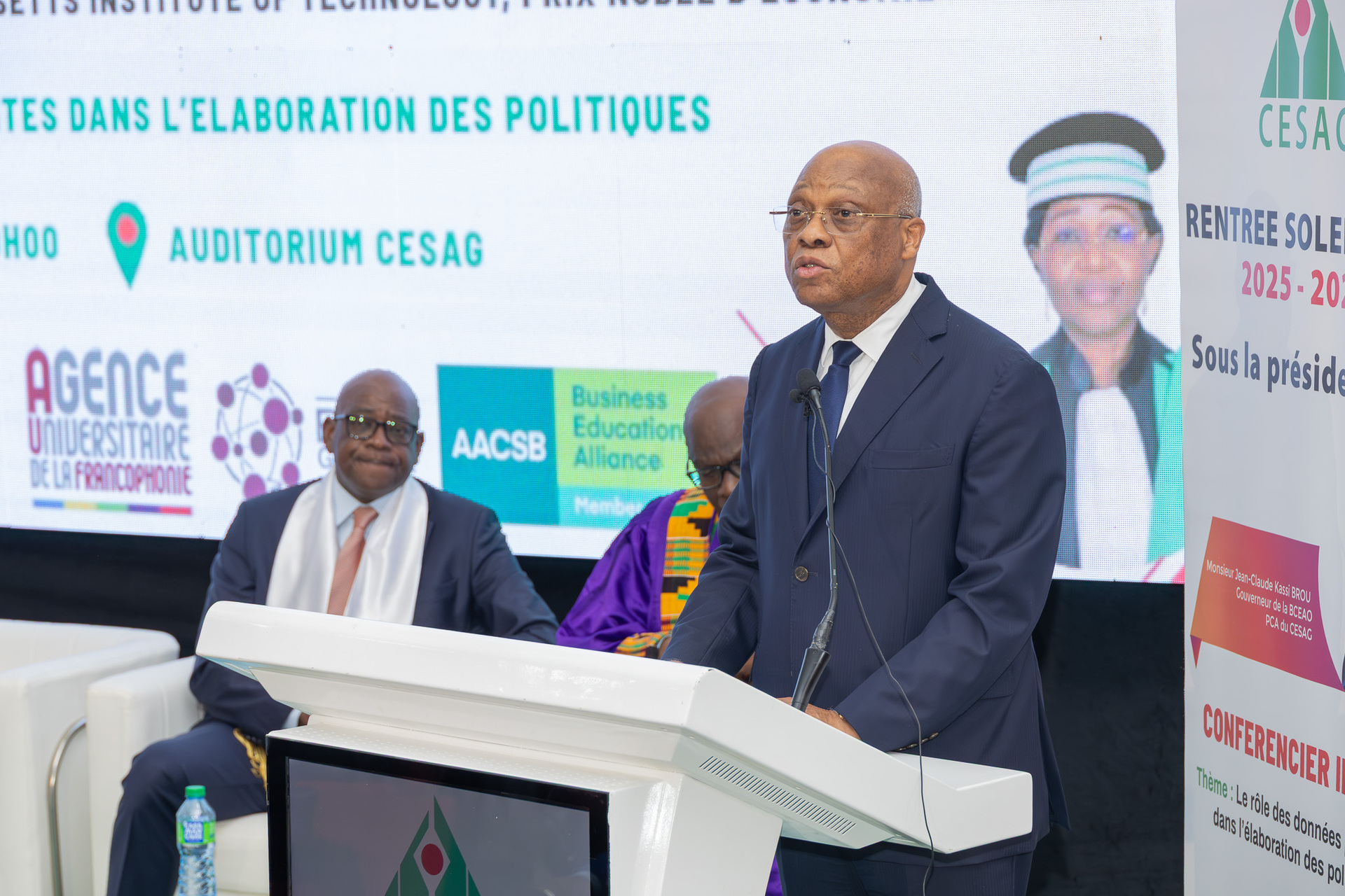 Rentrée solennelle 2025-2026 du CESAG : une cérémonie placée sous le signe de l’excellence et de ...